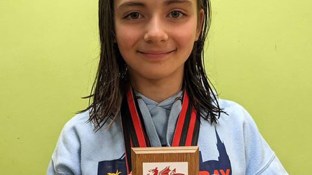 Iyla posts nine personal bests as Aberystwyth finish fourth at swimming gala | cambrian-news.co.uk